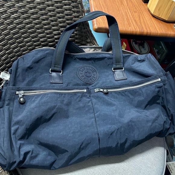 Kipling | Bags | Kipling Navy Blue Duffel | Poshmark